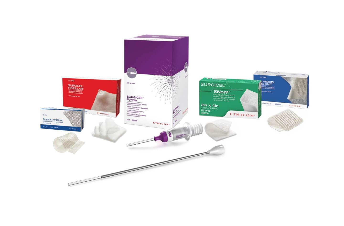 SURGICEL® Family of Absorbable Hemostats | Ethicon
